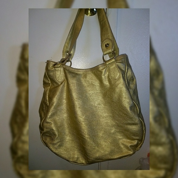 House of Deréon | Bags | House Of Deron Gold Purse | Poshmark